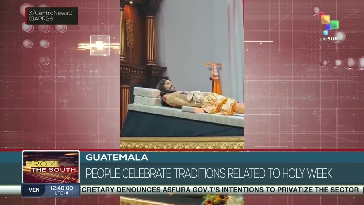 Guatemala celebrate traditions related to Holy Week