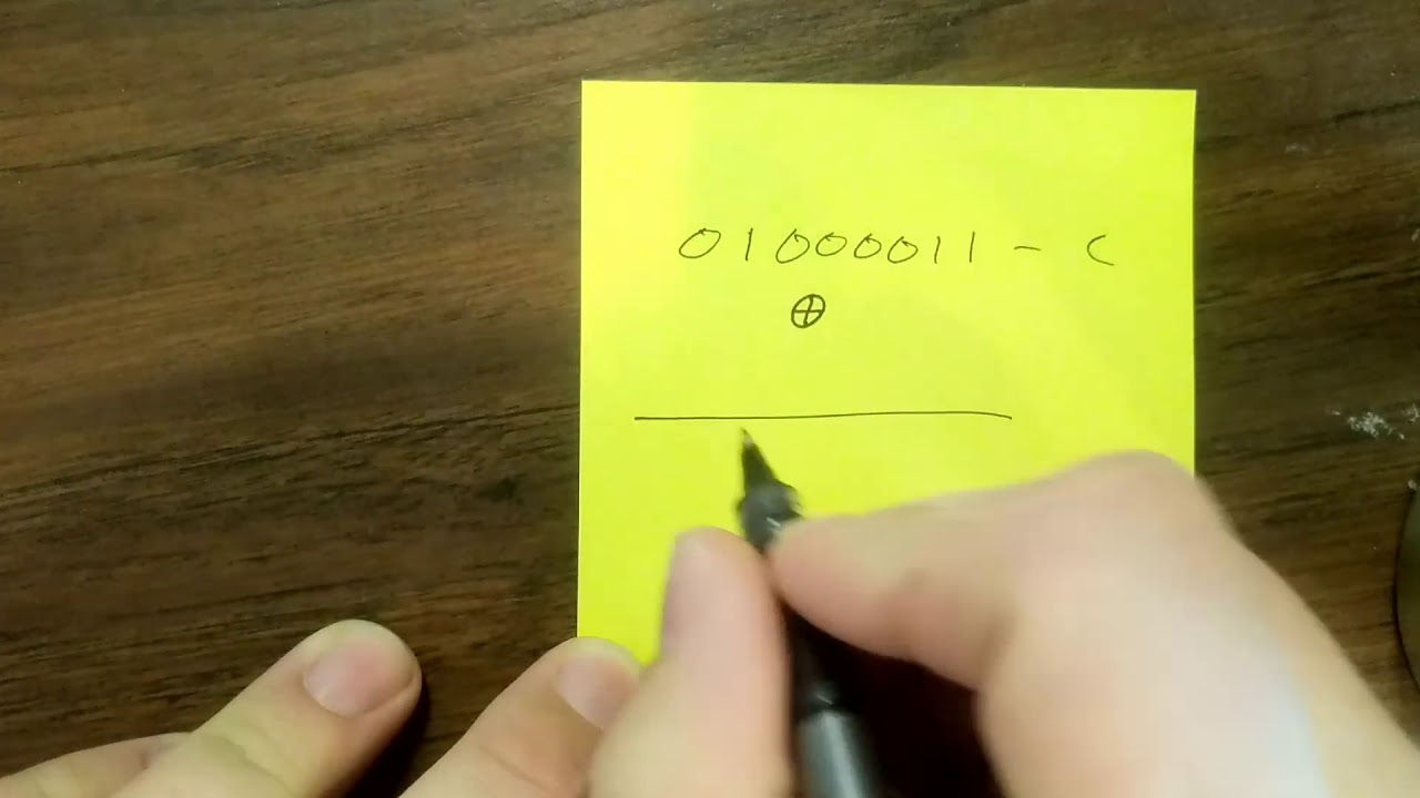 Cryptography 101 - - XOR Cipher