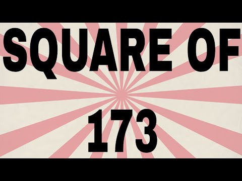 SQUARE OF 173