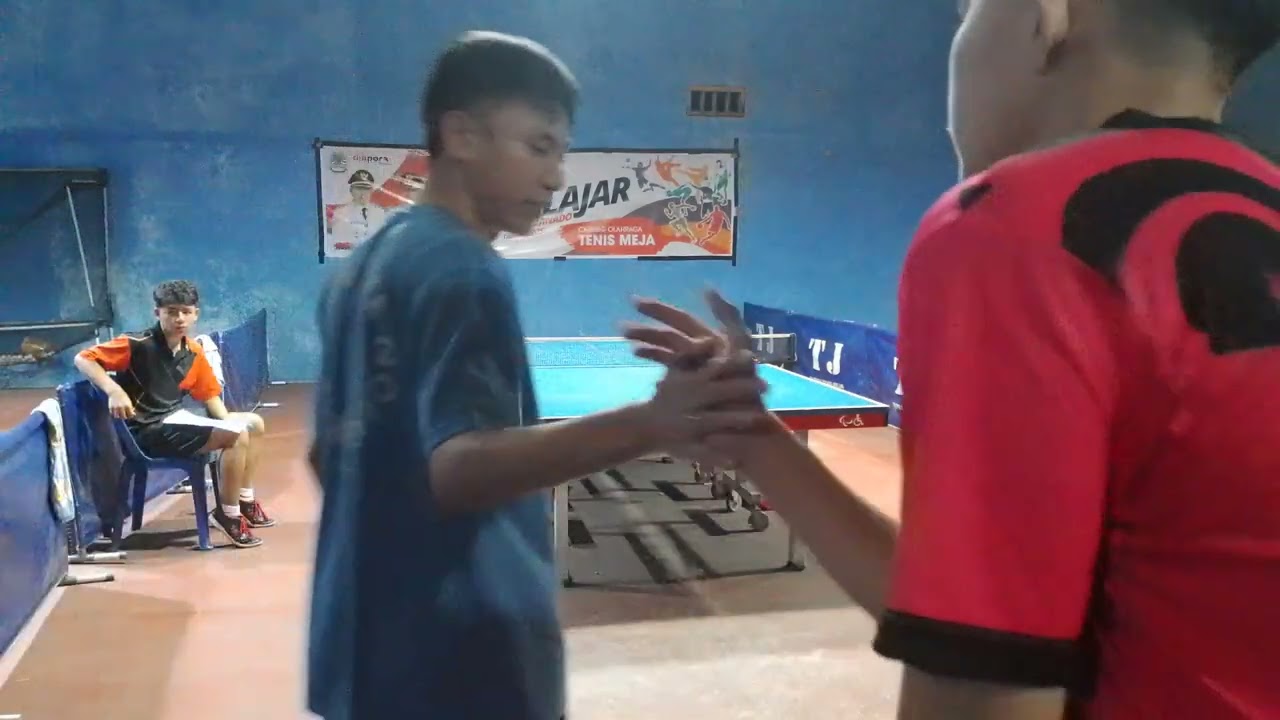 Aldo vs Epong ( MTTC B vs HARKAN) tunggal 1 Kejuaraan Tenis Meja beregu Ketupat Cup 2026