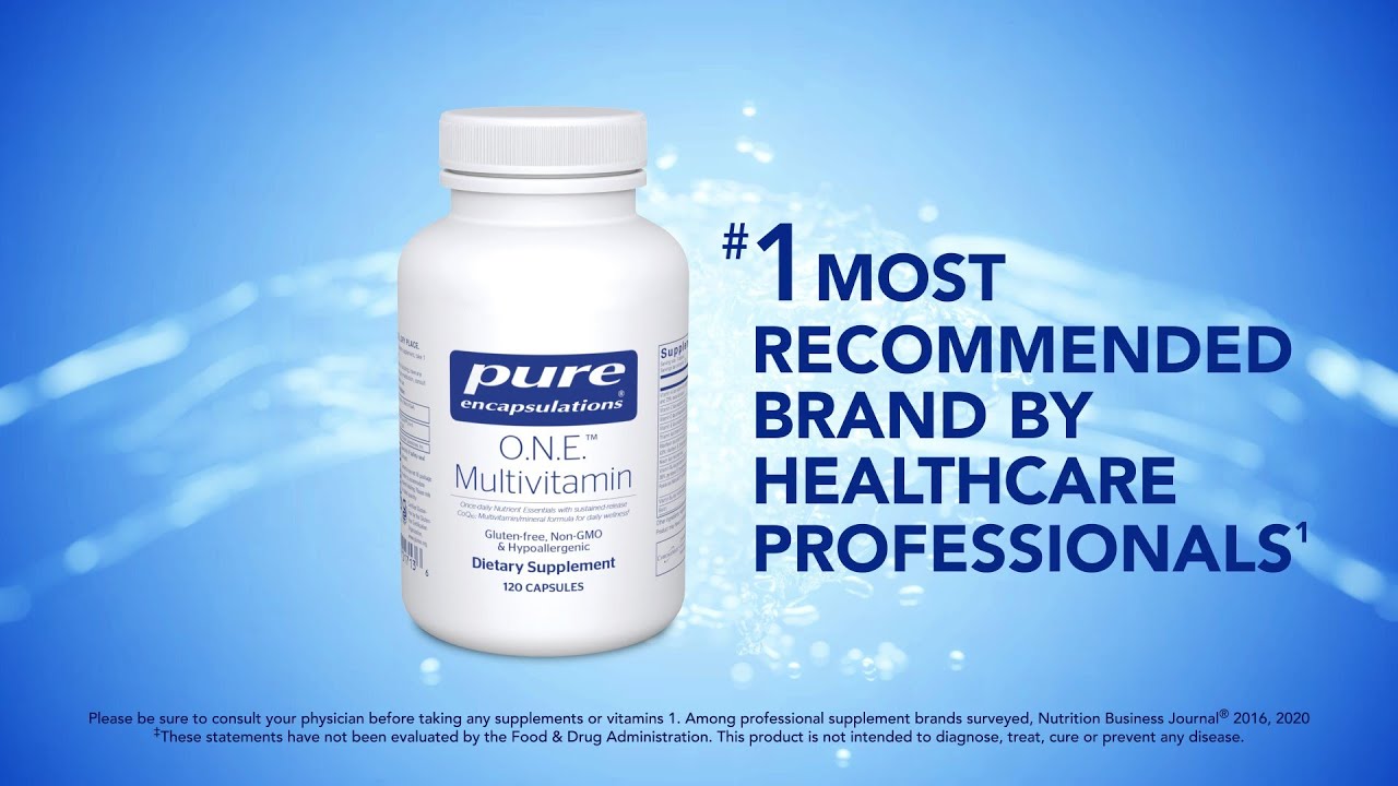 Pure Encapsulations®, #1 Most Recommended Brand by Healthcare Professionals​