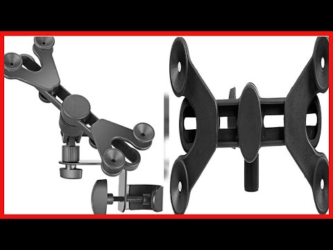 Amazon Basics Adjustable Tablet/iPad Mount Holder - for Microphone Stand and Music Stand