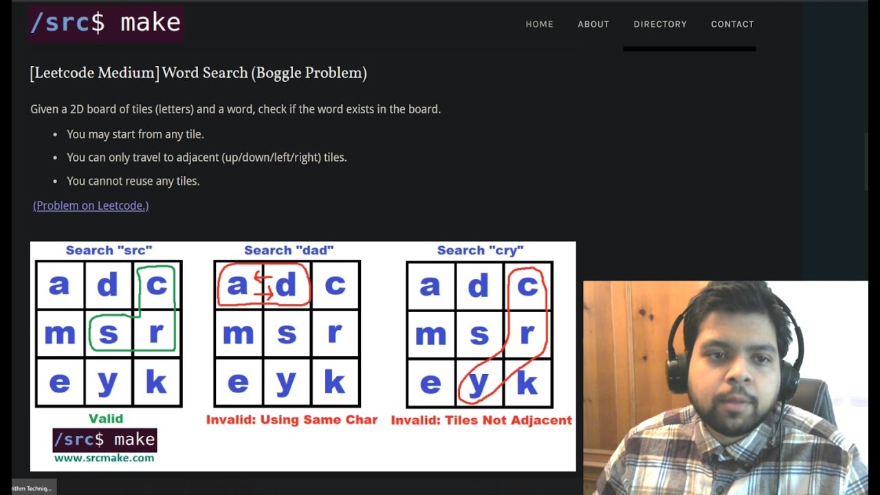 [Algorithm Technique] Backtracking + The Boggle Problem