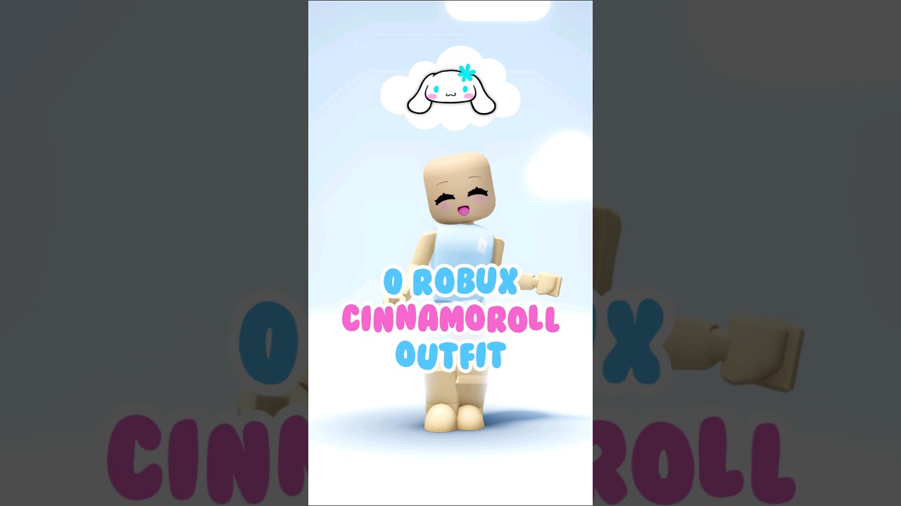 0 ROBUX CINNAMOROLL OUTFIT #roblox #freerobloxoutfit #lanah