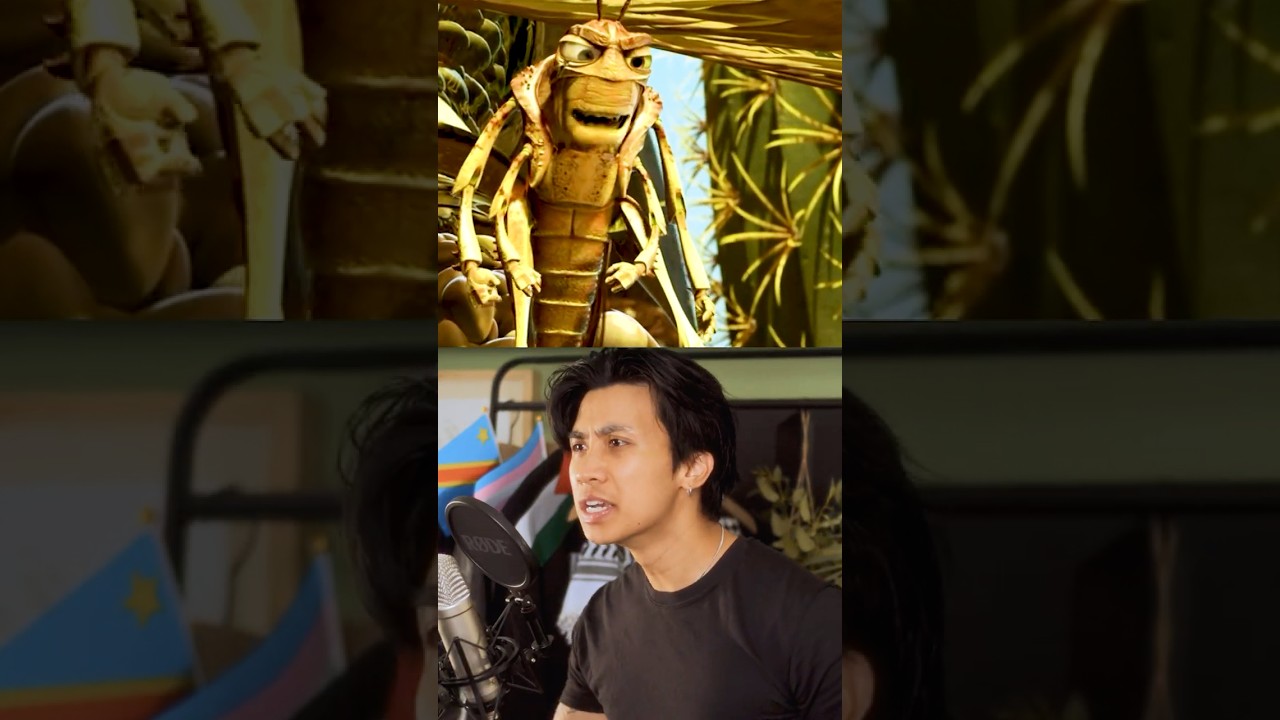 Voicing Hopper from A Bug's Life