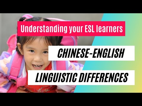 Linlin: Linguistic differences between English and Chinese – Abridge ...