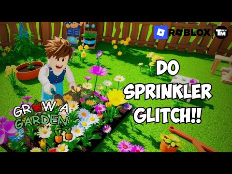 How to Do Sprinkler Glitch in Grow a Garden | Roblox GAG Guide