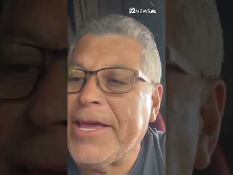 Arizona man helps stop wrong-way driver #shorts