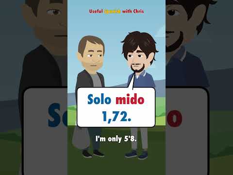 Learn Spanish: How tall are you?