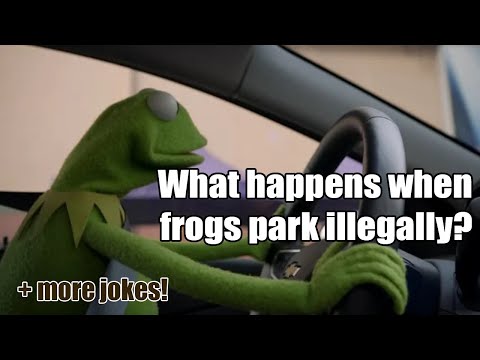 What happens when frogs park illegally? (23 Mar 2021)