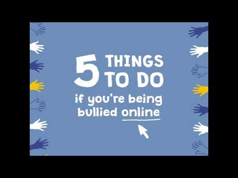 5 things to do if you're being bullied online