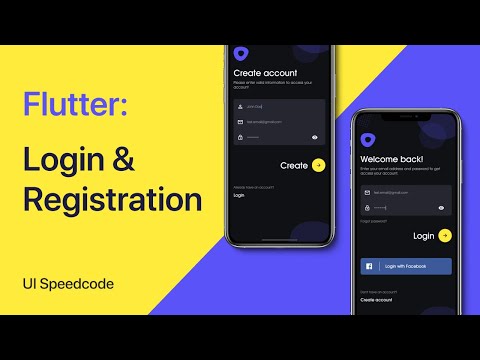 GitHub - BohdanSamusko/flutter_login_and_registration: Flutter: A demo ...