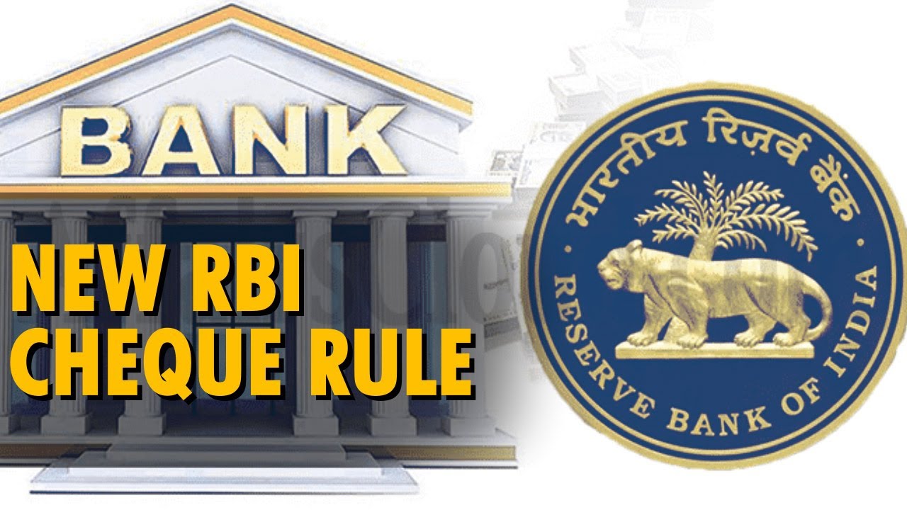 New Rule For Cheque Payments: New Cheque Payment Rule Is Now In Effect ...