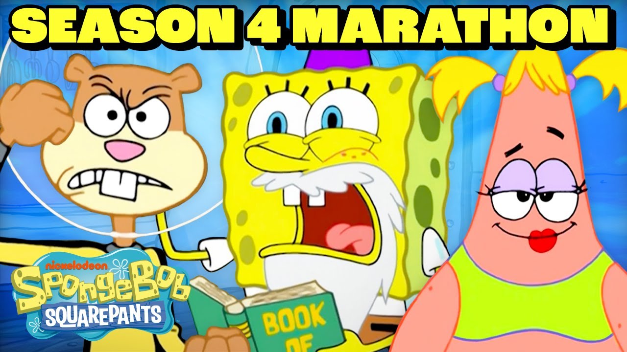 SpongeBob Season 4 Marathon 🧽 | 2 HOURS of the Best Episodes | SpongeBob