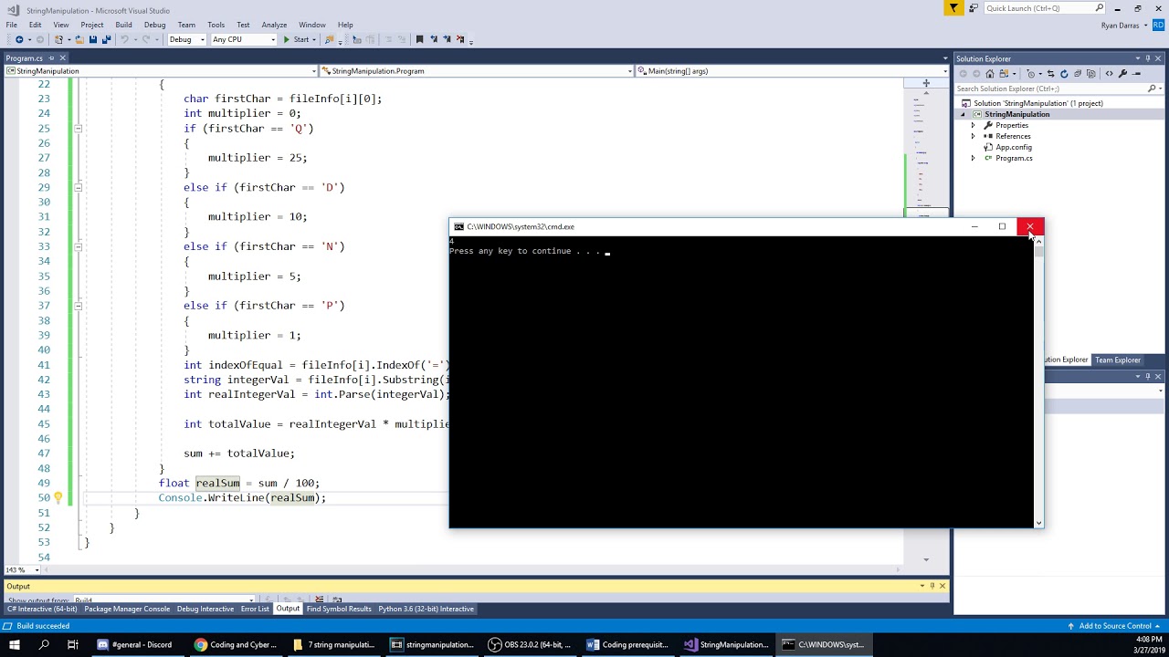 Unit 7: String Manipulation