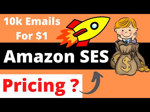 {Amazon Ses Pricing} - Send 10K Emails for 1$ - Amazon SES costs compared to Other SMTP Services