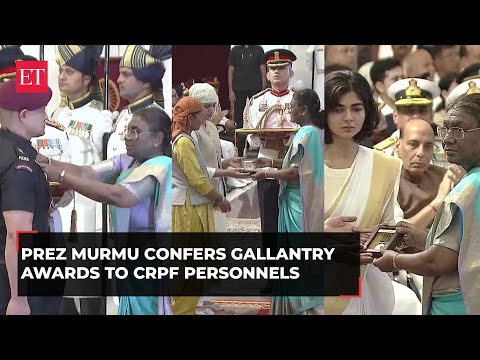 Gallantry Awards 2024: President Murmu honours brave soldiers with Kirti Chakra and Shaurya Chakra