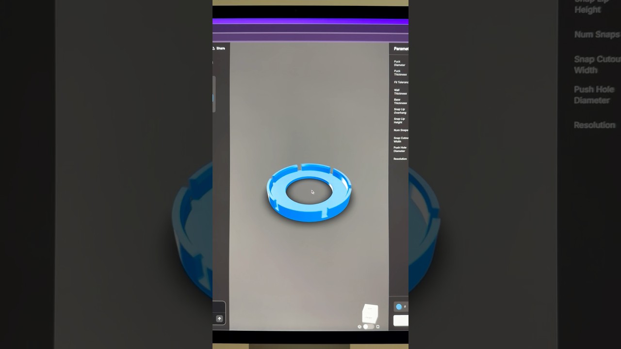 Instantly generate a full CAD model #3d #3dmodel #3dmodeling