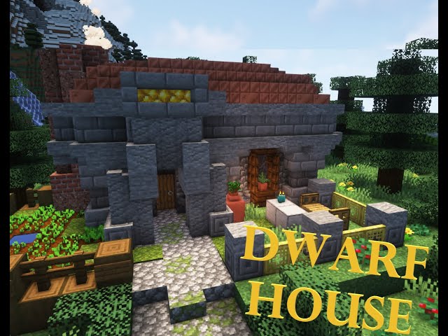 Small Dwarven House Minecraft Map