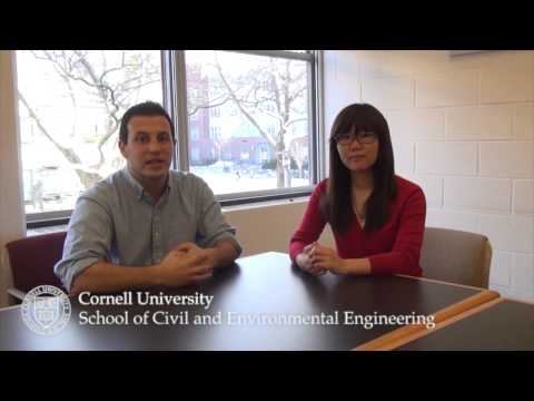 Environmental Engineering students discuss the major