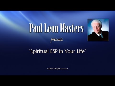 Spiritual ESP in Your Life