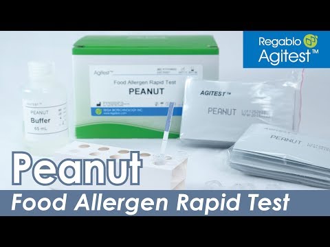 peanut food allergen rapid test