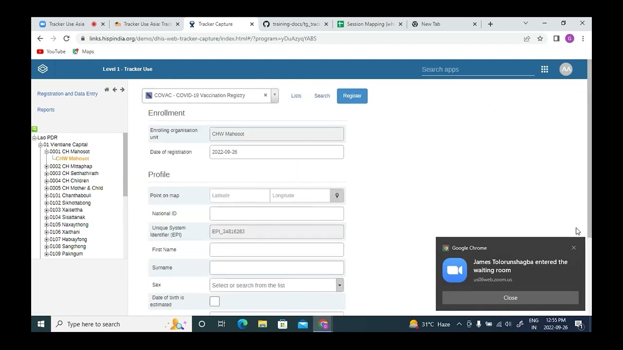 Tracker Use Academy - Day 1