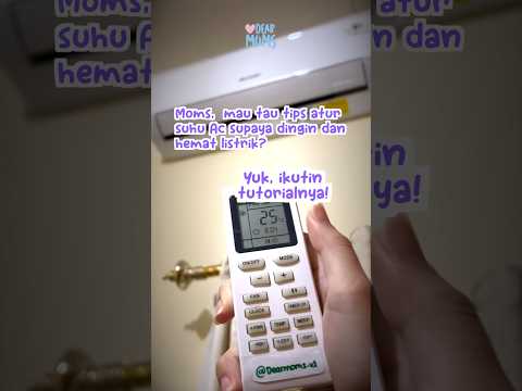 TUTORIAL LIFE HACK HEMAT LISTRIK WALAUPUN PAKAI AC! #short #viral #lifehacks #momshacks