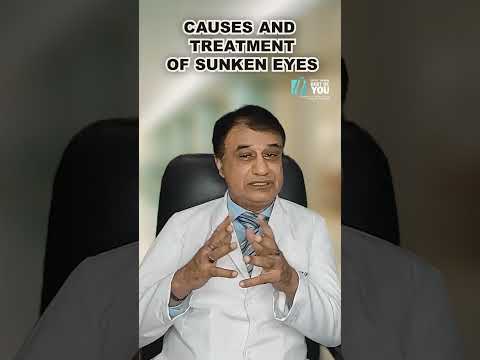 आंखों के नीचे गड्ढे होने के कारण और इलाज | Sunken Eyes Treatment in Delhi | Dr. PK Talwar