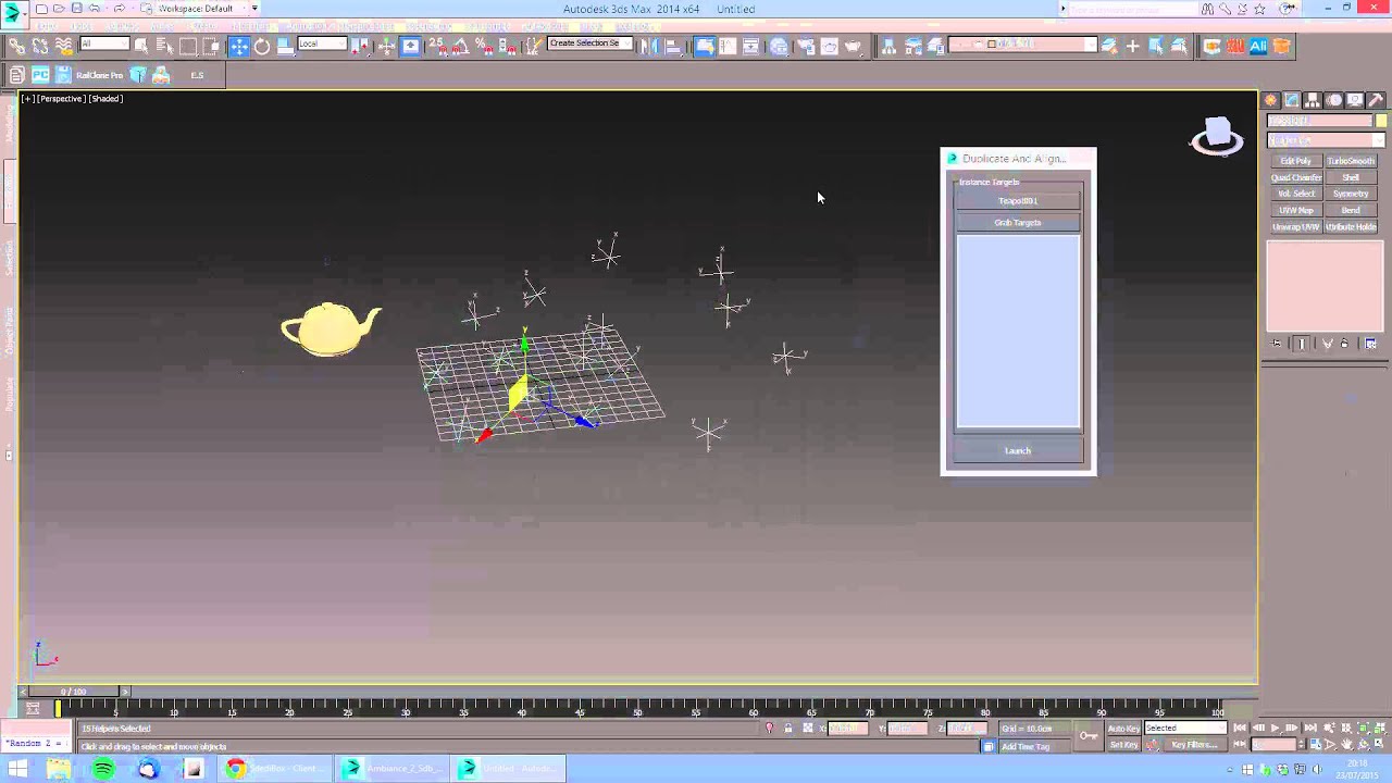 Maxscript - Duplicate and Align Tool