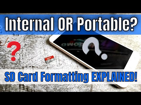 Micro SD Card as Internal or Portable Storage? - Best Phone Memory Formatting Options Explained
