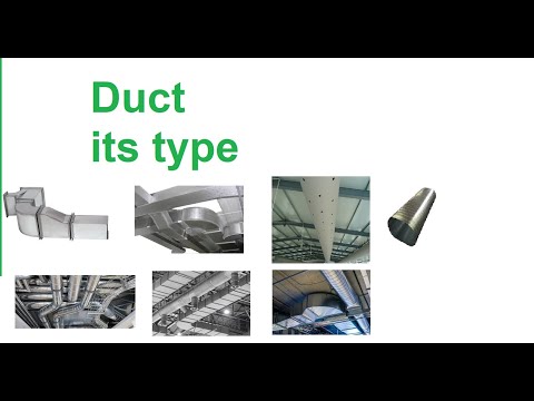 Duct II Types of Duct II Duct Material