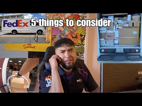 FEDEX EXPRESS DRIVER (5 Things To Consider Before Applying!)
