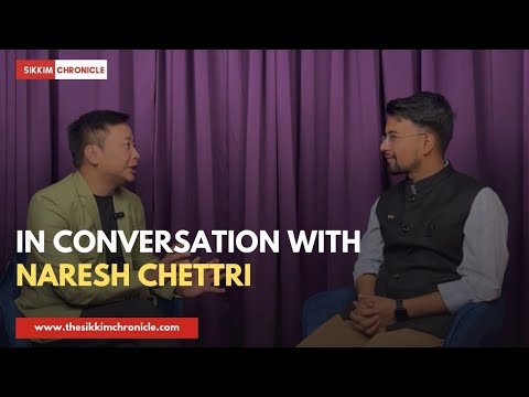Naresh Chettri who recently bagged first runner up position in National Youth Parliament