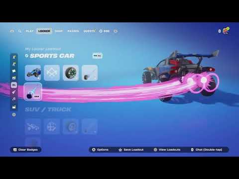 Fortnite Rocket Racing: I used the Anakin's Podracer with a Vehicle in Rocket Racing.