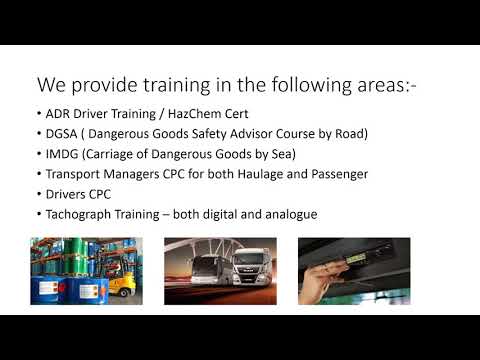 HazChem Training Introduction video