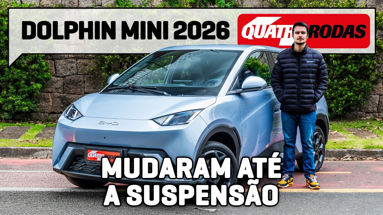 BYD Dolphin Mini 2026 MAINTAINS VIRTUES and now has GOOD SUSPENSION
