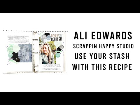 Ali Edwards | Use Your Scrapbook Stash
