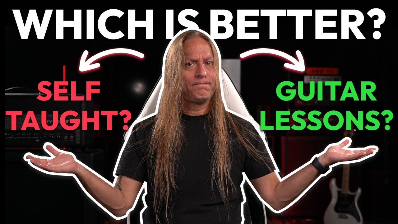 Understanding The Difference Between Self-Taught And Guitar Lessons