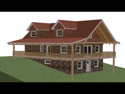 Simple House Plans With Daylight Basement (see description)