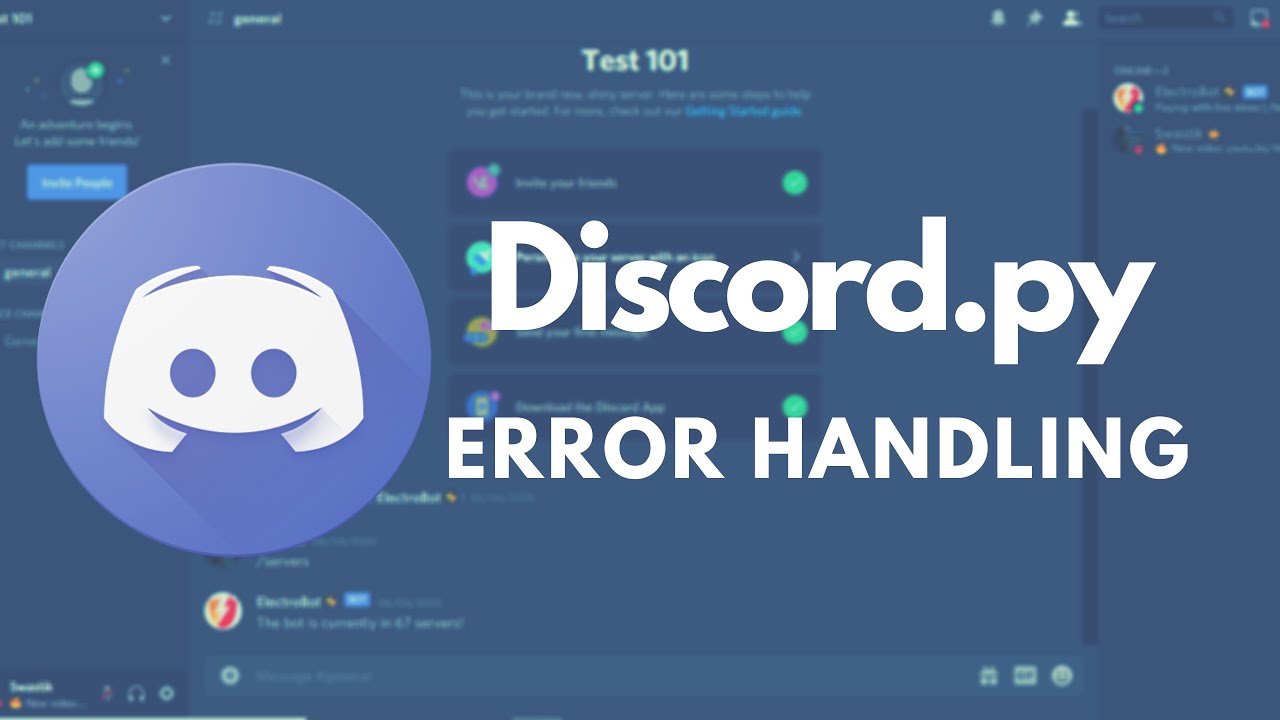 Error Handling in Discord.py | Part 5: Make your own discord bot using Python!