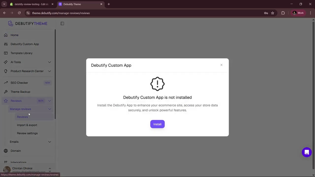 Setup Debutify Reviews: DTM Integration Guide