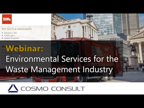 Webinar: Environmental Services for the Waste Management Industry