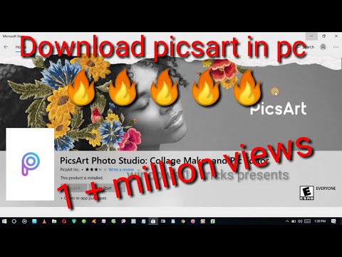 How to download picsart The photo editor app in pc free download full version || windows 10 tricks.