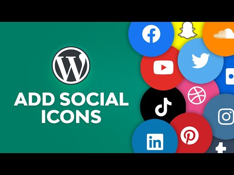 How to Add Social Media Icons to WordPress