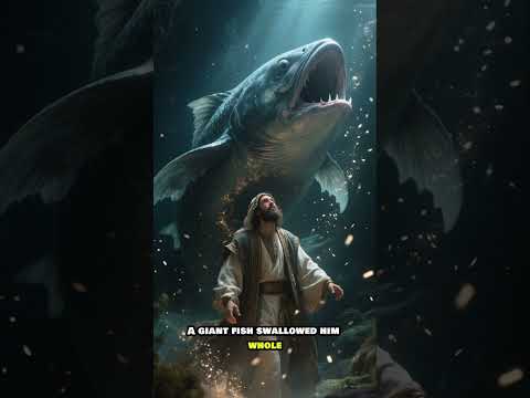 Jonah and the Whale in 60 Seconds 🐋 | Bible Story Explained” #JonahAndTheWhale #BibleShorts #bible