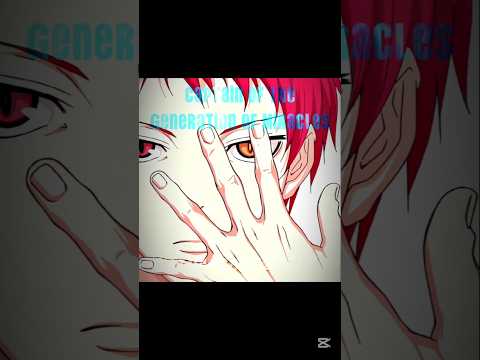 Quick Akashi Seijuro Edit #kurokonobasket #kurokosbasketball #akashiseijuro #animeedit