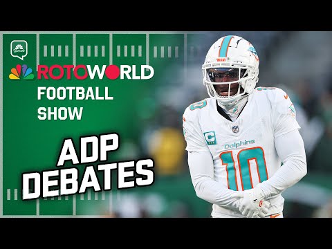 ADP Debates: Tyreek Hill, Kenneth Walker III, Sam LaPorta | Rotoworld Football Show (FULL SHOW)