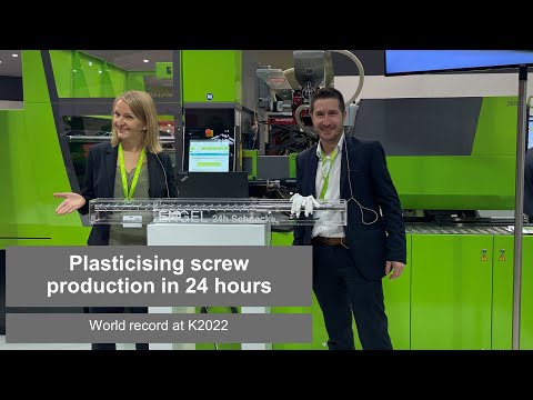 Production in record time – hardened 3-zone plasticising screw ready within 24 hours