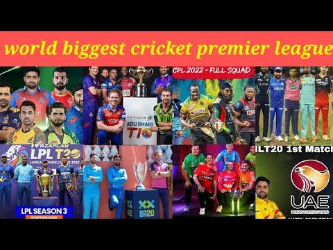 top 10 richest cricket league in the world l richest league world 2022 l highest prize T20 leagues